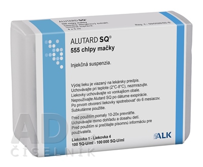 Oznamy ŠÚKL k ALUTARD SQ 555 - ADC.sk