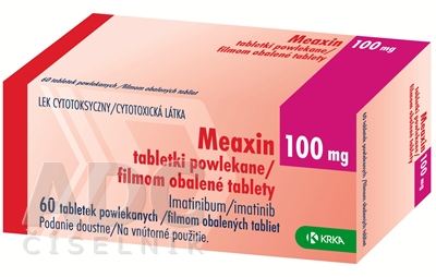 Meaxin 100 mg filmom obalené tablety - ADC.sk