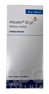 Albutein 50 g/l - ADC.sk