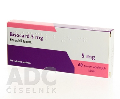 BISOCARD 5 mg - ADC.sk