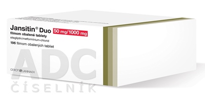 Jansitin Duo 50 mg/1 000 mg - ADC.sk