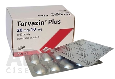 Prerušenie dodávok: Torvazin Plus 20 mg/10 mg cps dur (blis.OPA/Al/PVC ...
