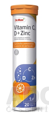Dr.Max Vitamin C, D + Zinc - ADC.sk
