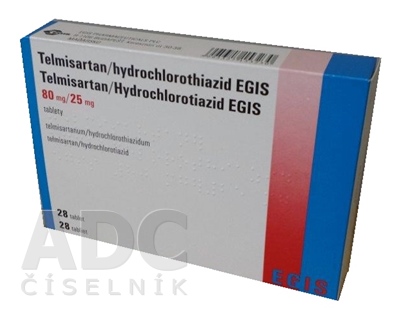 Telmisartan HCT EGIS 80 mg/25 mg - ADC.sk