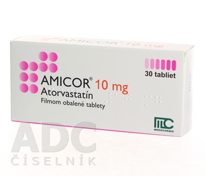 AMICOR 10 mg - ADC.sk