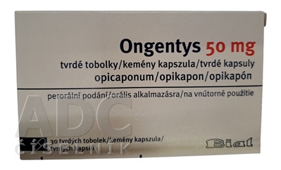 Ongentys 50 mg - ADC.sk