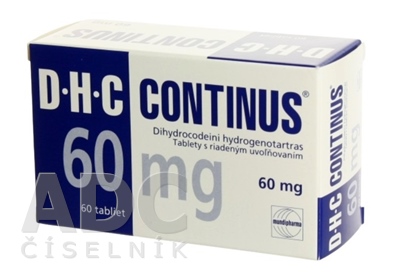 Oznamy ŠÚKL k DHC CONTINUS 60 mg - ADC.sk