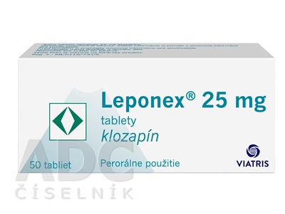 Leponex 25 mg - ADC.sk