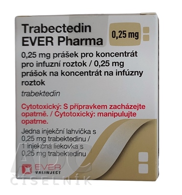 Trabectedin EVER Pharma 0,25 mg - ADC.sk