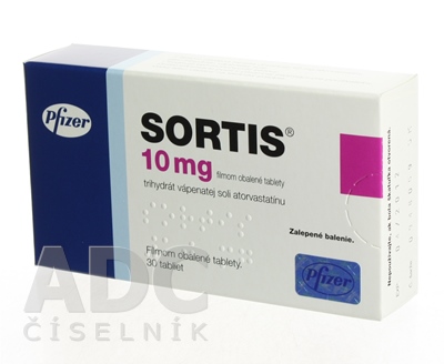 SORTIS 10 mg - ADC.sk