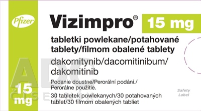 Vizimpro 15 mg filmom obalené tablety - ADC.sk