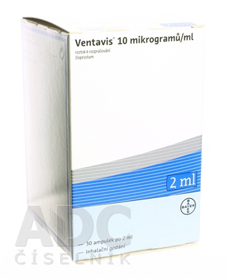 Ventavis 10 µg/ml roztok pre rozprašovač - ADC.sk