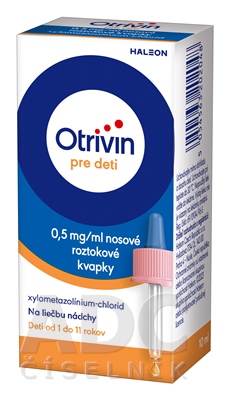 SPC Otrivin pre deti 0,5 mg/ml - ADC.sk
