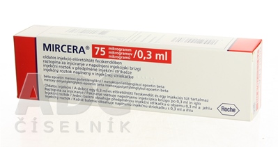MIRCERA 75 µg/0,3 ml - ADC.sk