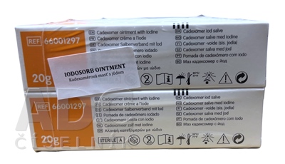 IODOSORB OINTMENT - ADC.sk