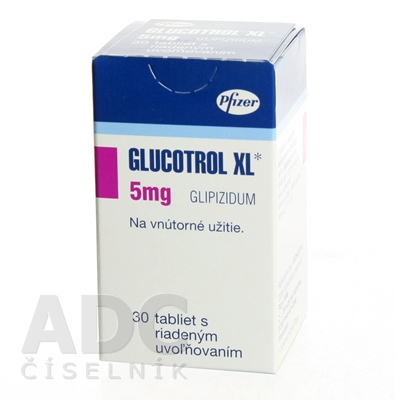 GLUCOTROL XL 5 mg - ADC.sk