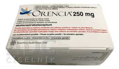 ORENCIA 250 mg - ADC.sk