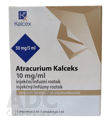 Atracurium Kalceks 10 mg/ml - ADC.sk