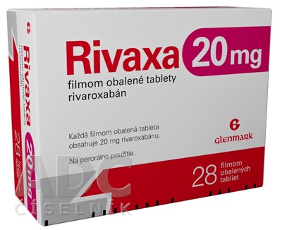Rivaxa 20 mg - ADC.sk