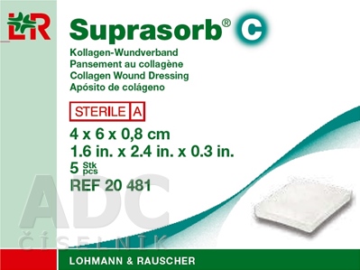 SUPRASORB C KRYTIE NA RANY - ADC.sk