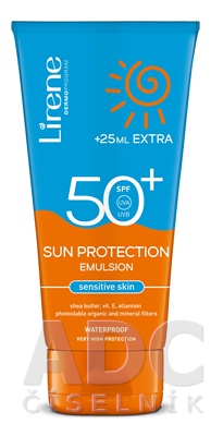 Lirene SUN PROTECTION SPF 50+ sensitive - ADC.sk