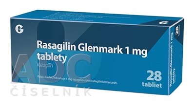 Rasagilin Glenmark 1 mg tablety - ADC.sk