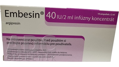 Embesin 40 IU/2 ml infúzny koncentrát - ADC.sk