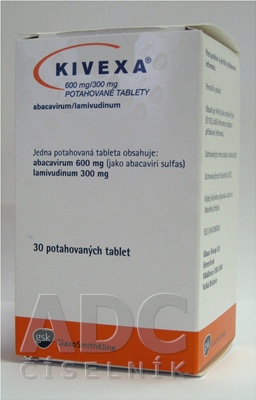 Kivexa 600 mg/300 mg - ADC.sk