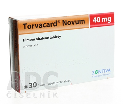 Torvacard Novum 40 mg - ADC.sk