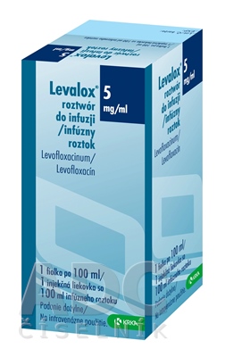 Levalox 5 mg/ml infúzny roztok - ADC.sk
