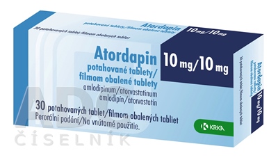 Atordapin 10 mg/10 mg filmom obalené tablety - ADC.sk