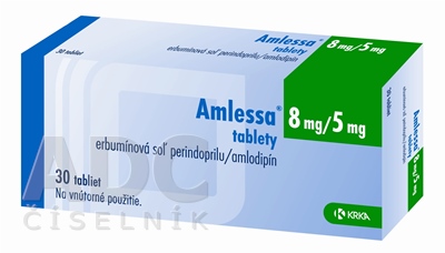 Amlessa 8 mg/5 mg tablety - ADC.sk