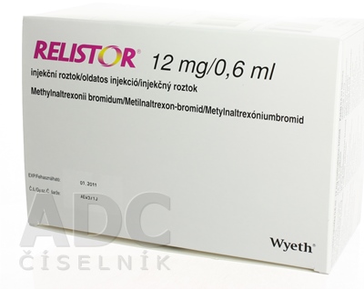 Relistor 12 mg/0,6 ml injekčný roztok - ADC.sk