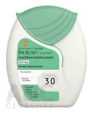 Incruse Ellipta 55 mikrogramov - ADC.sk