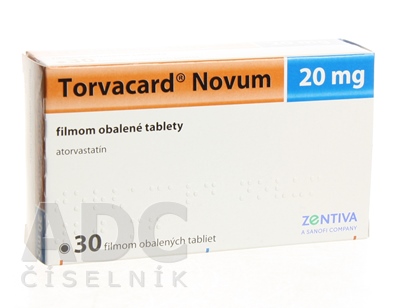 Torvacard Novum 20 mg - ADC.sk