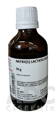 Natrii(S) lactatis solutio 60 - FAGRON - ADC.sk