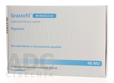 Grastofil 48 MU/0,5 ml - ADC.sk