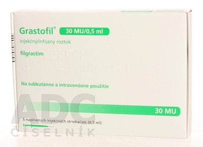 Grastofil 30 MU/0,5 ml - ADC.sk
