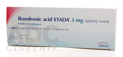 Ibandronic acid STADA 3 mg - ADC.sk