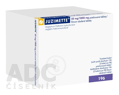 JUZIMETTE 50 mg/1000 mg - ADC.sk