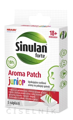 WALMARK Sinulan forte Aroma Patch junior - ADC.sk