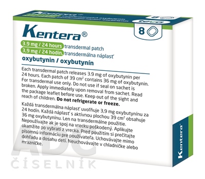 Kentera 3,9 mg/24 hodín - ADC.sk
