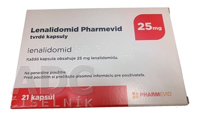 Lenalidomid Pharmevid 25 mg - ADC.sk