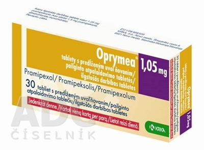 Oprymea 1,05 mg tablety s predĺženým uvoľňovaním - ADC.sk