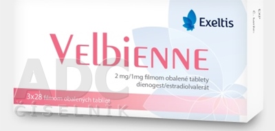 VELBIENNE 2 mg/1 mg - ADC.sk