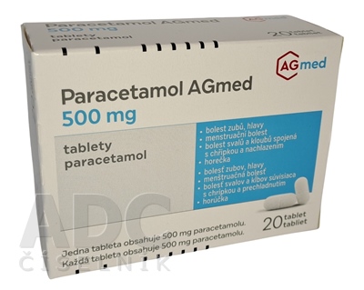 SPC Paracetamol AGmed 500 mg - ADC.sk