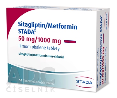 Sitagliptin/Metformin STADA 50 mg/1000 mg - ADC.sk