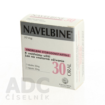 NAVELBINE ORAL 30 mg - ADC.sk