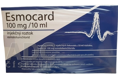 ESMOCARD 100 mg/10 ml injekčný roztok - ADC.sk
