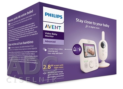Philips AVENT Video BABY MONITOR - ADC.sk